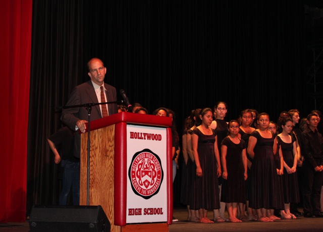 Steve Zimmer Sworn In at Hollywood High | LA School Report