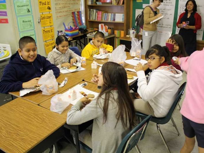 Eating In Classroom