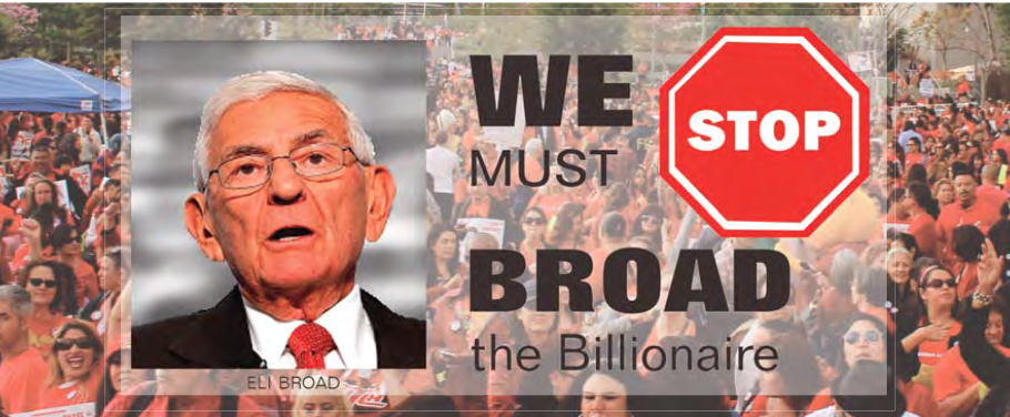 UTLA plans protest against Broad at his new downtown museum | LA School ...