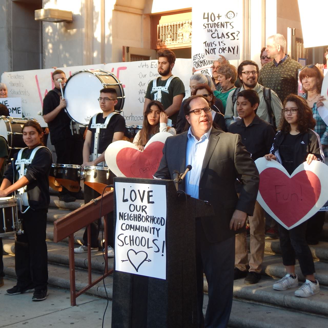 Students, educators rally for public education across LAUSD | LA School ...