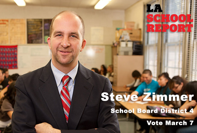 Meet an LAUSD school board candidate — District 4’s Steve Zimmer: ‘This ...