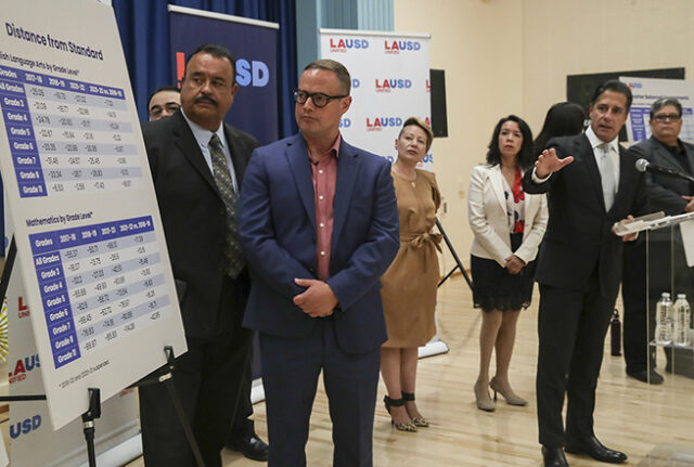 LAUSD’s test scores reveal large drops for Latino & female students ...