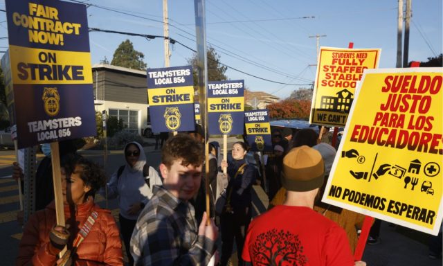 3,000 California Teachers Strike While 7 Unions Declare Impasse | LA ...